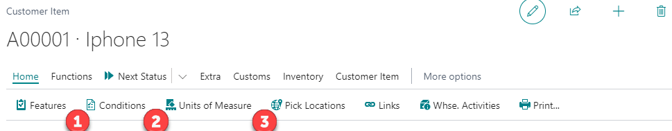 Customer Item | Learn 3PL Dynamics