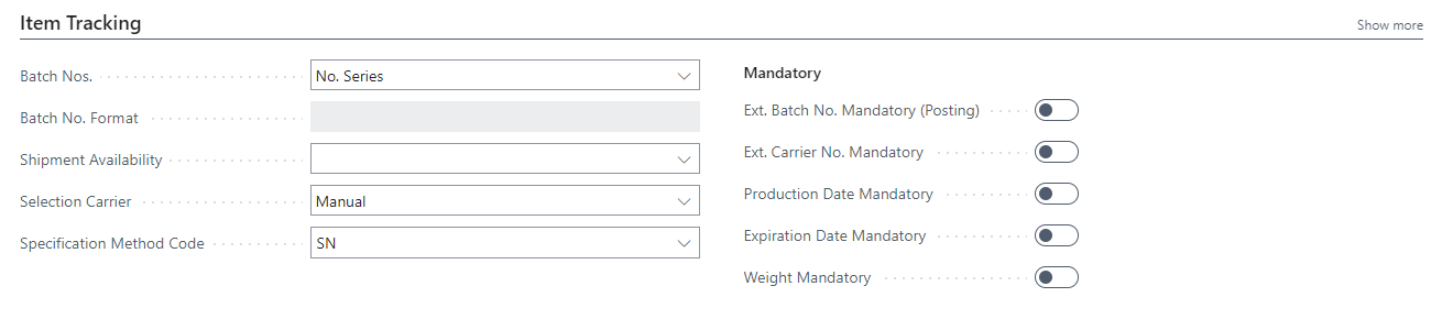 Customer Item | Learn 3PL Dynamics